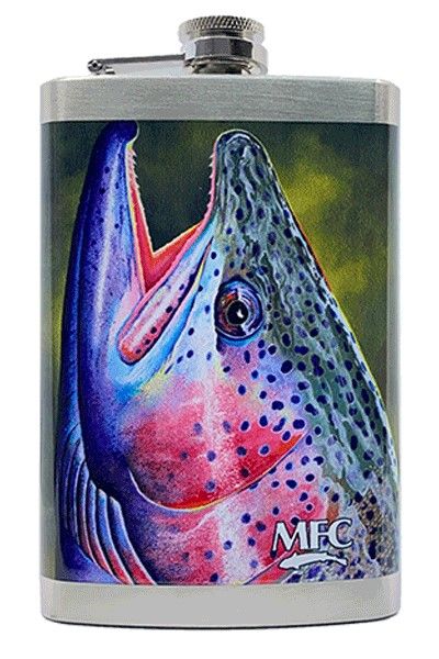 SS Hip Flask Sundell Artist - Beartooth Flyfishing